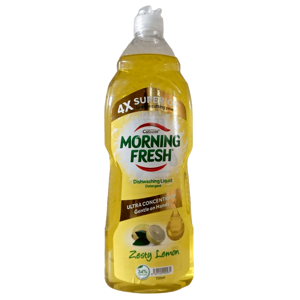 Cussons Morning Fresh Zesty Lemon Dish Washing Liquid 750ml | Beeston ...