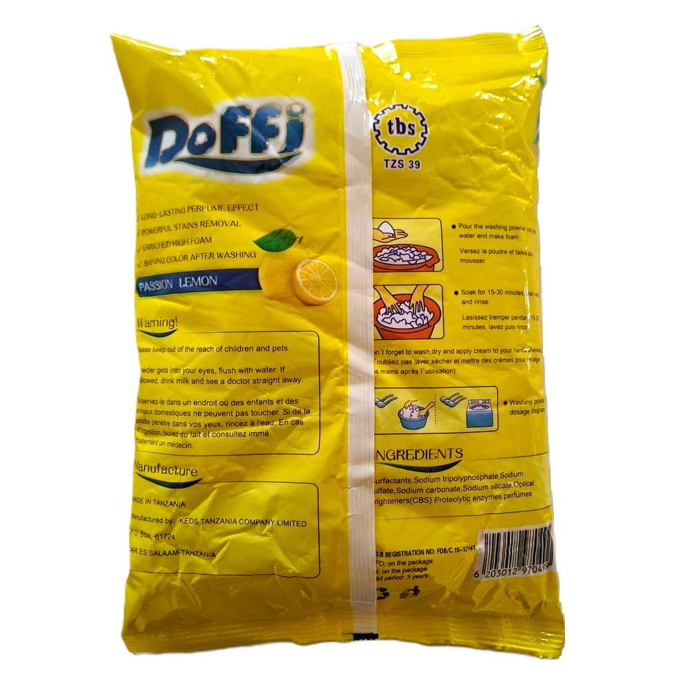 Doffi Passion Lemon 500g | Beeston Delight Supermarket