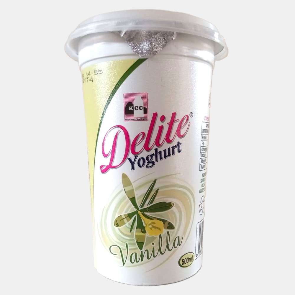 Kcc Delite Vanilla Yoghurt 500ml | Beeston Delight Supermarket