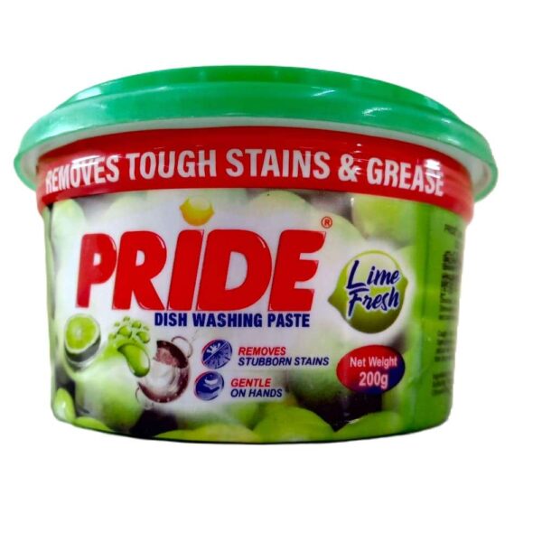 Pride Lime Fresh Dishwashing Paste 200g | Beeston Delight Supermarket