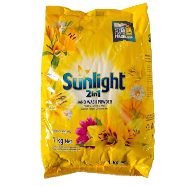 Sunlight Spring Sensations Hand Wash Powder 1kg | Beeston Delight ...