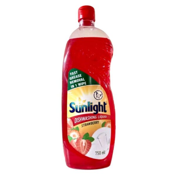 Sunlight Strawberry Dish Washing Liquid 750ml | Beeston Delight Supermarket