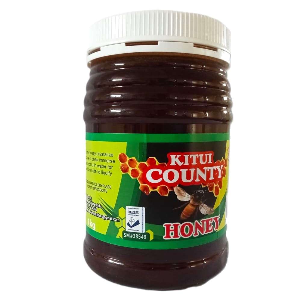 Kitui County Honey 1kg Container | Beeston Delight Supermarket