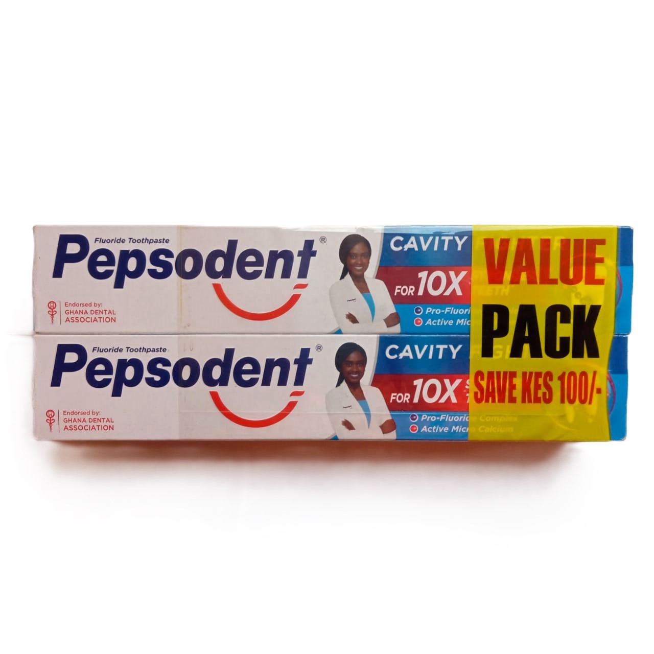 Pepsodent Fluoride Toothpaste – 150g + 150g (Value Pack) | Beeston ...
